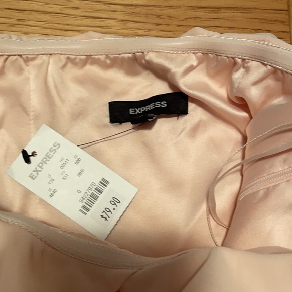 Express | Dresses | Express Light Pink Classy Dress | Poshmark